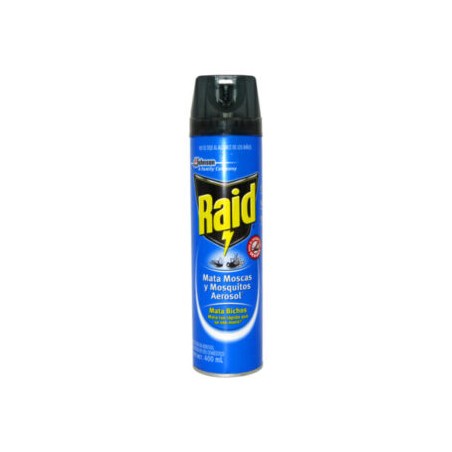 INSECTICIDA RAID MATA BICHOS 400 ML.