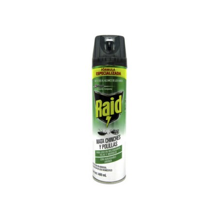 RAID MATA CHINCHES Y POLILLAS 400 ML